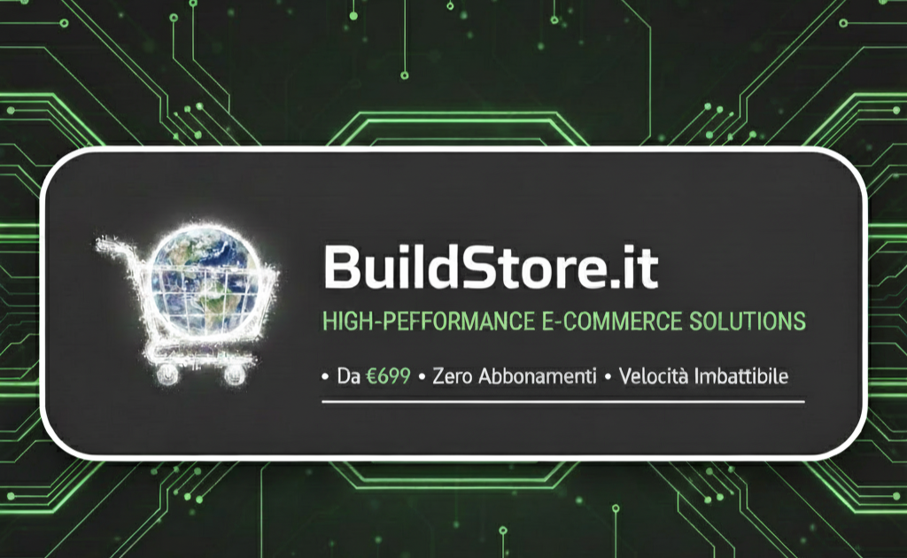 BuildStore: Sviluppo E-commerce | Store Online. Soluzione Chiavi in Mano.